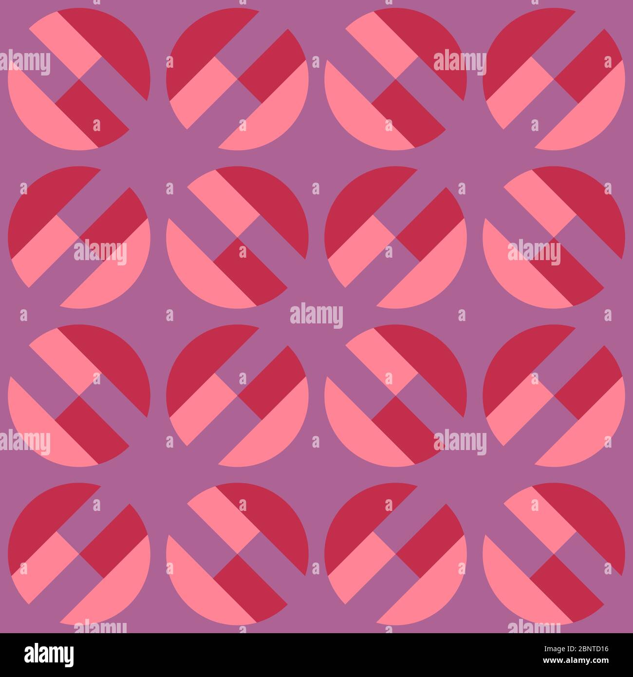 Simple abstract geometric design. Rounded repeated pattern for textile ...