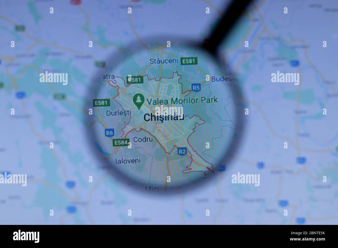 Chisinau map hi-res stock photography and images - Alamy