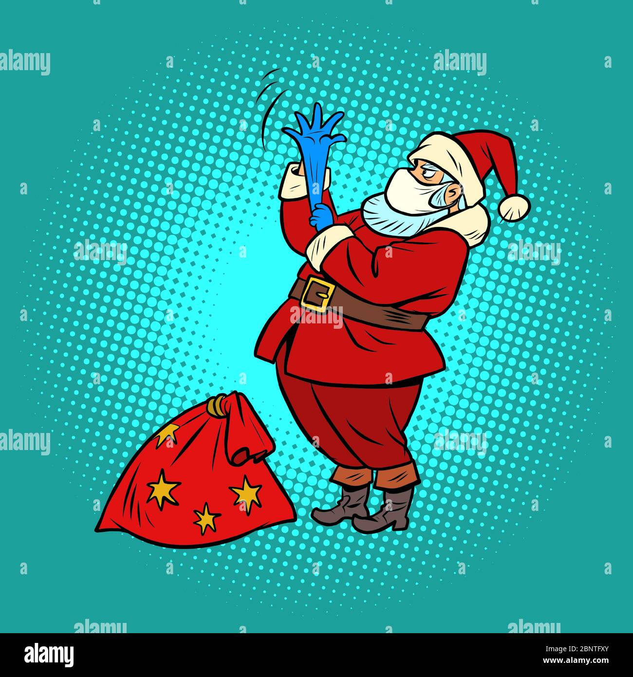 Medical christmas gift in Stock Vector Images - Alamy