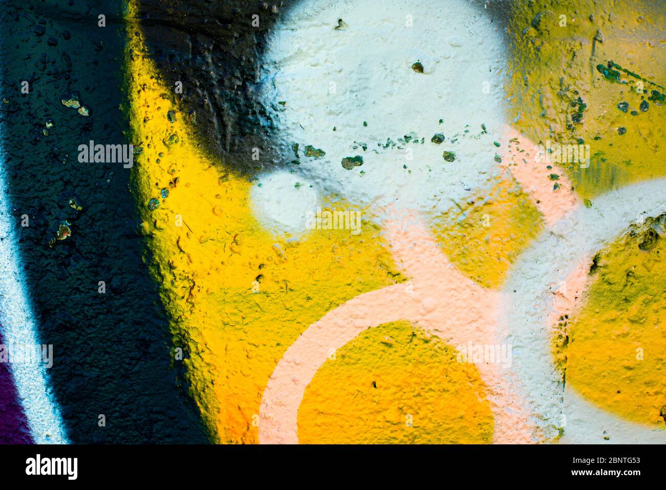 Closeup of colorful urban wall texture. Modern pattern for wallpaper ...
