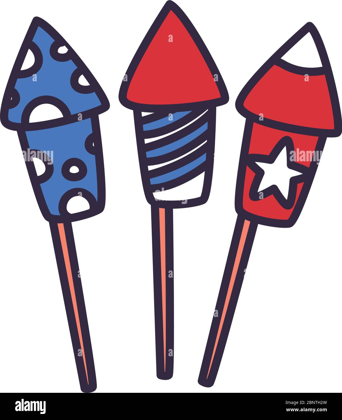 Fireworks fill style icon design, Celebration festival event holiday ...