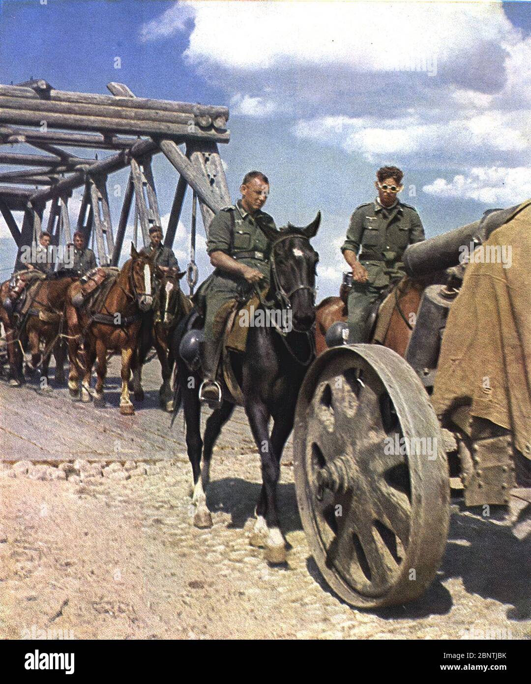 Nazi German soldiers in Second World War Stock Photo - Alamy