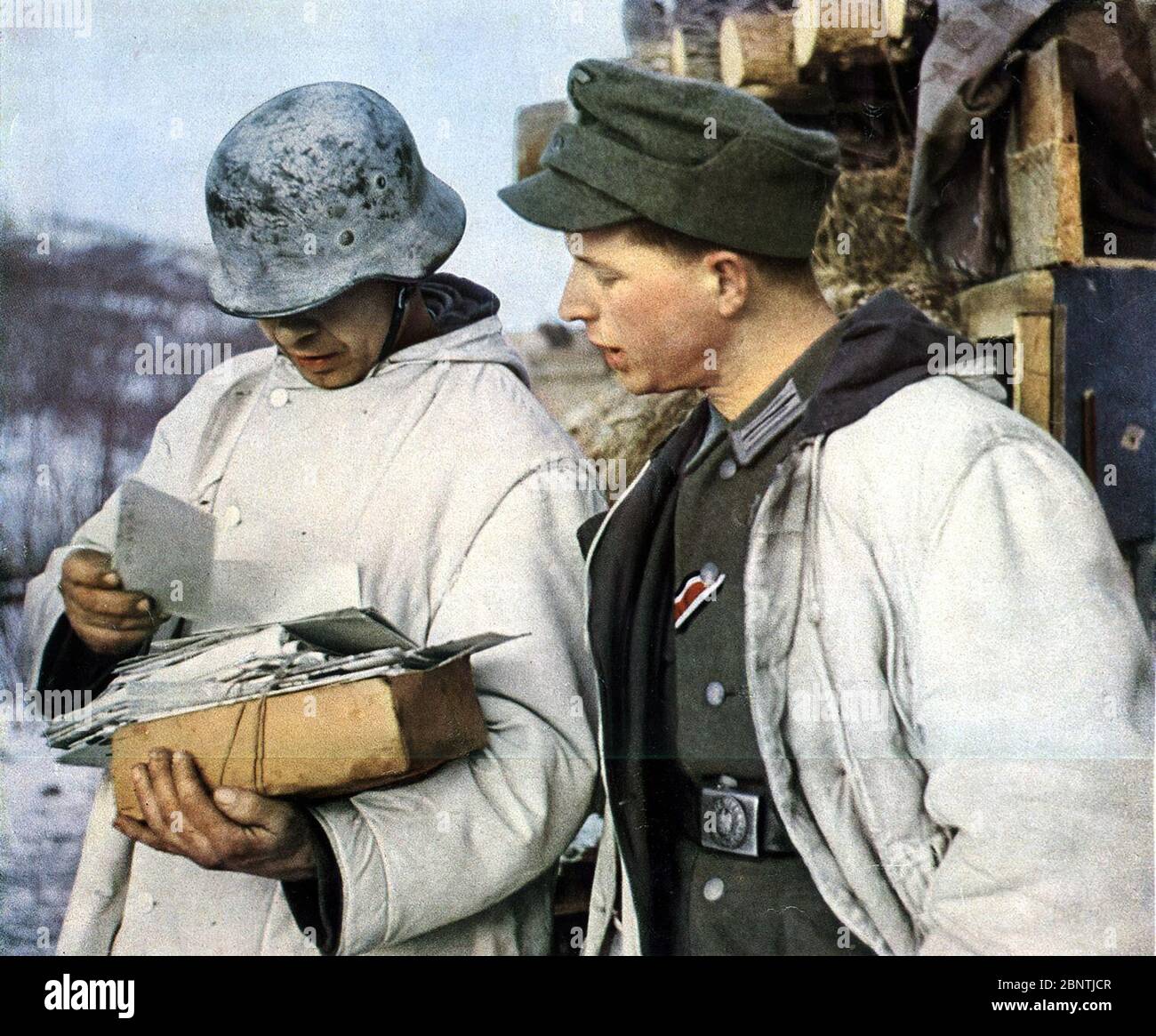 Nazi German soldiers in Second World War Stock Photo - Alamy