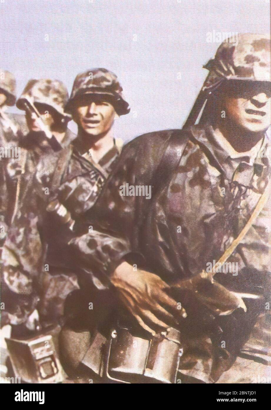 Nazi German soldiers in Second World War Stock Photo - Alamy