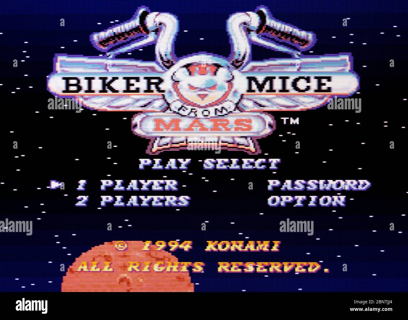 Biker Mice from Mars - SNES Super Nintendo - Editorial use only Stock Photo - Alamy