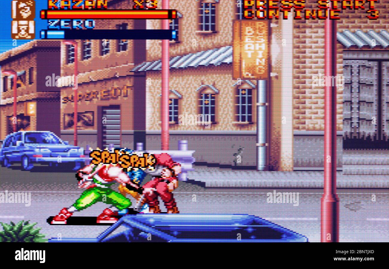 Brawl Brothers - SNES Super Nintendo - Editorial use only Stock Photo ...