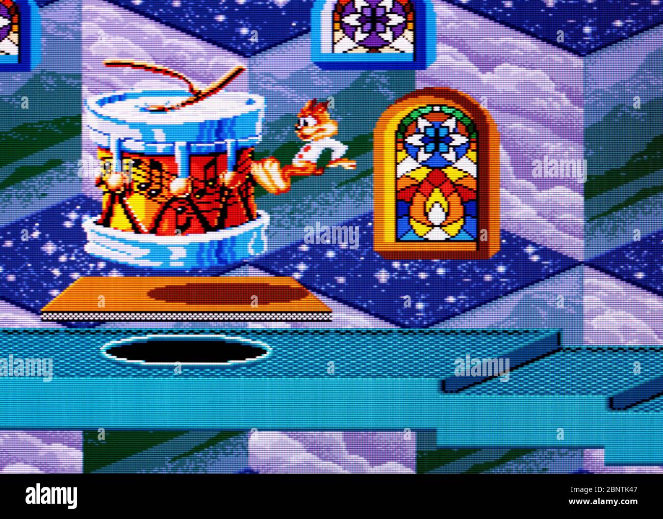 Bubsy II 2 - SNES Super Nintendo - Editorial use only Stock Photo - Alamy