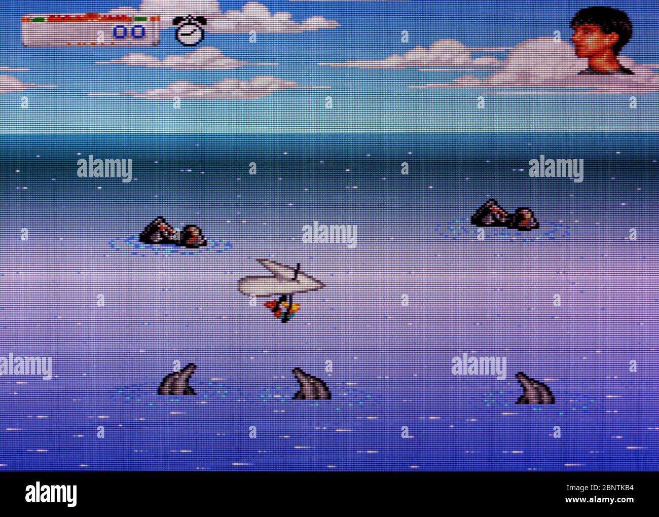 California Games II 2 - SNES Super Nintendo - Editorial use only Stock ...