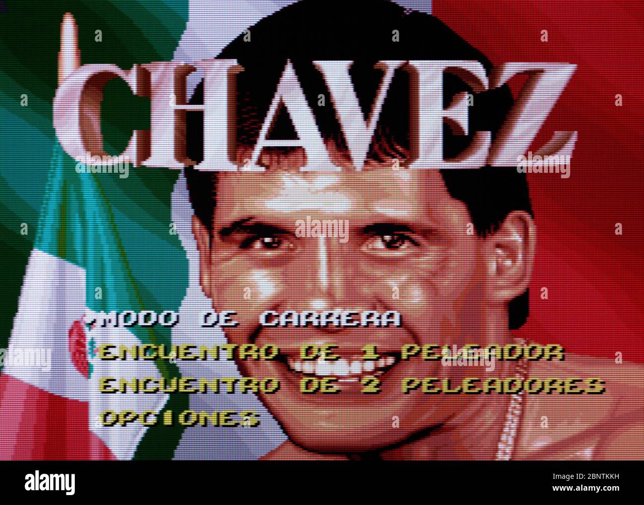 Chavez Boxing - SNES Super Nintendo - Editorial use only Stock Photo ...