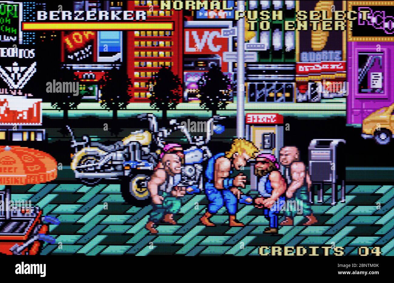 The Combatribes - SNES Super Nintendo - Editorial use only Stock Photo ...