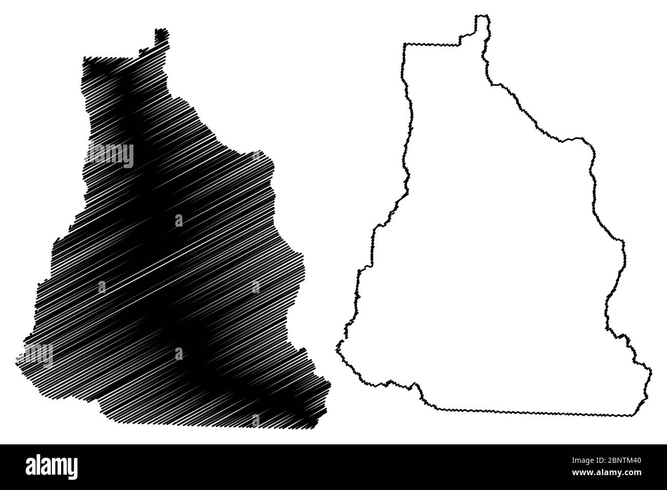 Map of adel Stock Vector Images - Alamy