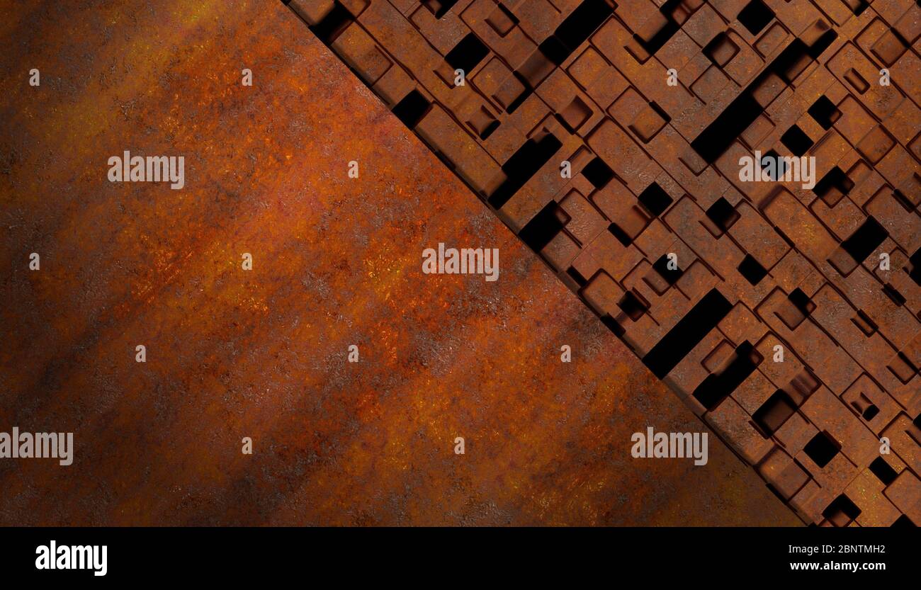 industrial realistic rusty metal backgrounds Stock Photo - Alamy