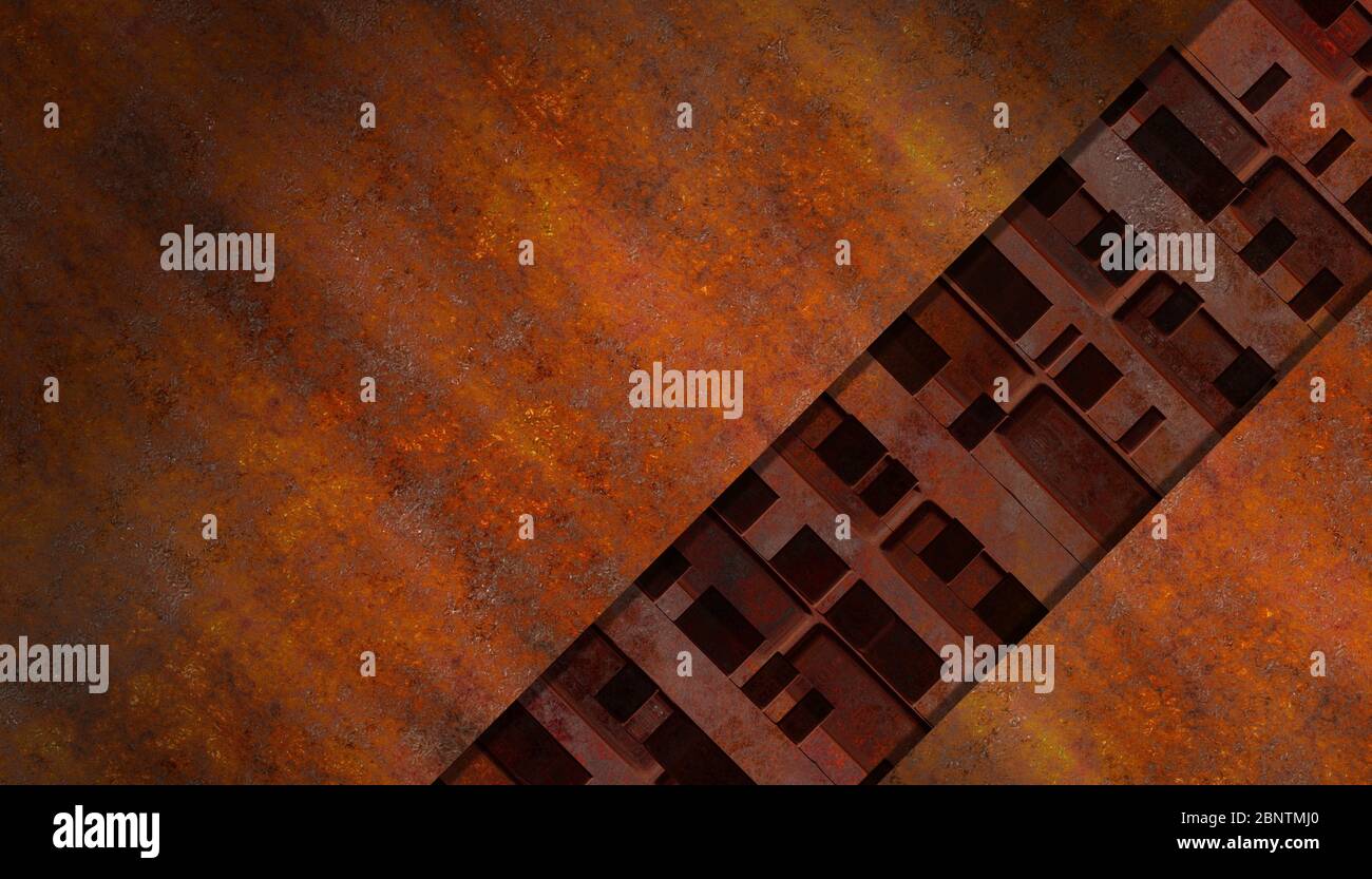 industrial realistic rusty metal backgrounds Stock Photo - Alamy