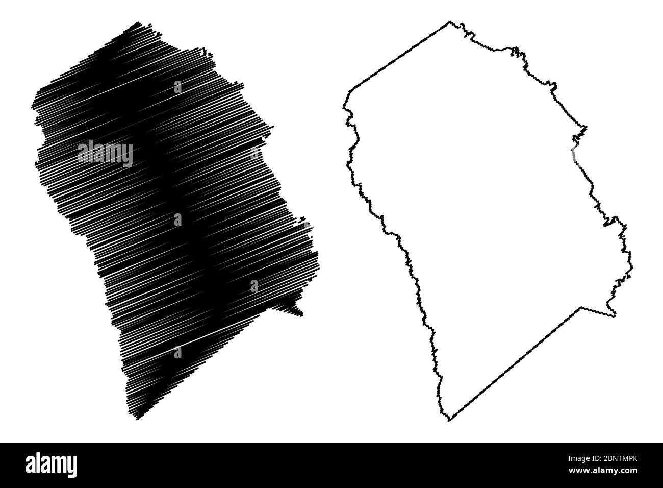 Map of effingham hi-res stock photography and images - Alamy