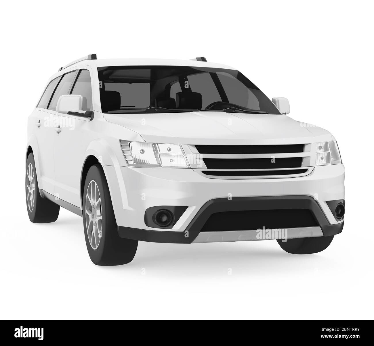SUV Car Isolated Stock Photo - Alamy