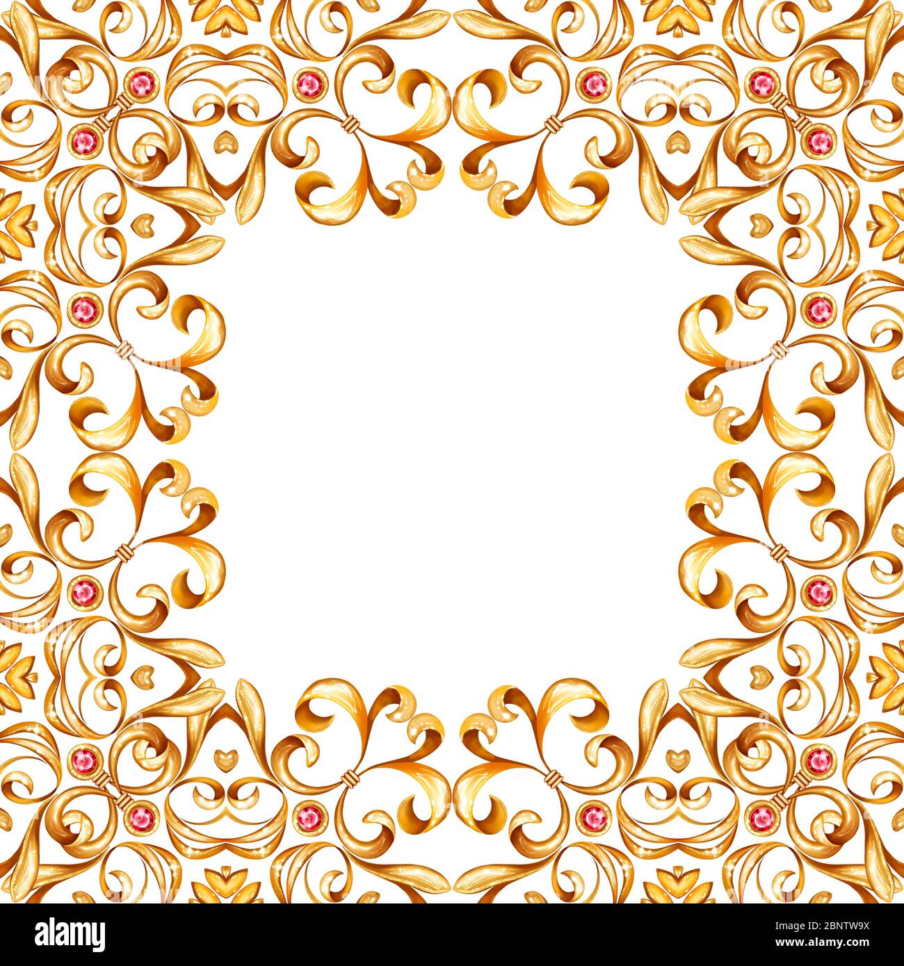 Gold Baroque Frame High Resolution Stock Photography and Images - Alamy