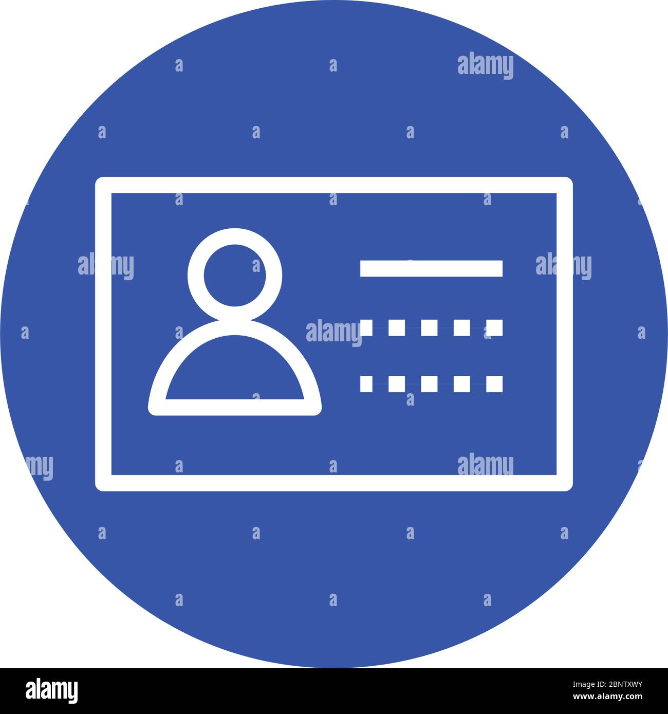 id document block style icon Stock Vector Image & Art - Alamy