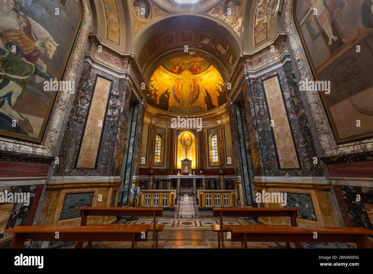 Roma, santa prassede hi-res stock photography and images - Alamy
