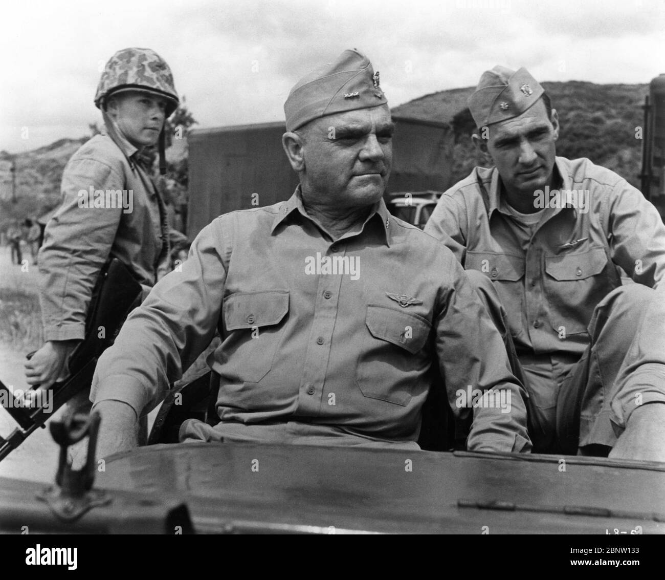 JAMES CAGNEY as Fleet Admiral William F. ''Bull'' Halsey Jr. and DENNIS ...