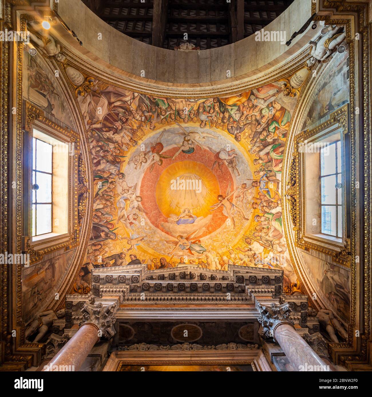 ROME, ITALY - AUGUST 11, 2019: The Basilica of Saint Sabina, a historic ...