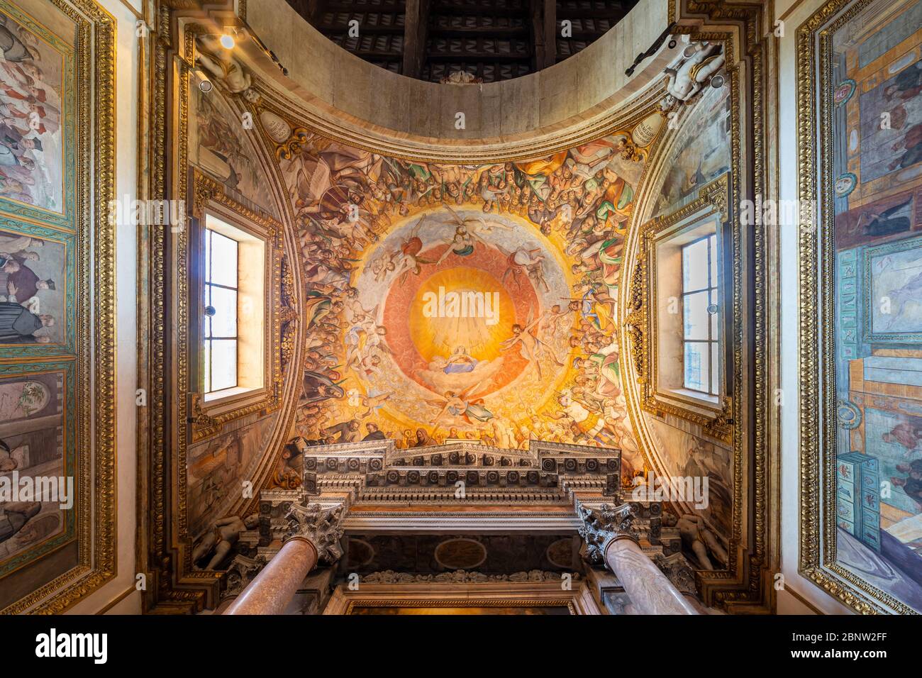 ROME, ITALY - AUGUST 11, 2019: The Basilica of Saint Sabina, a historic ...