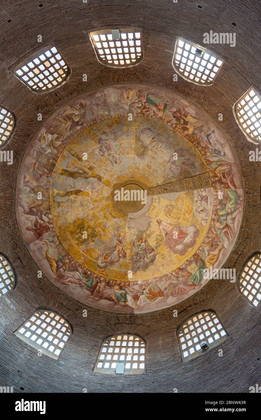 ROME, ITALY - AUGUST 10, 2019: the Mausoleum of Santa Costanza in Rome ...