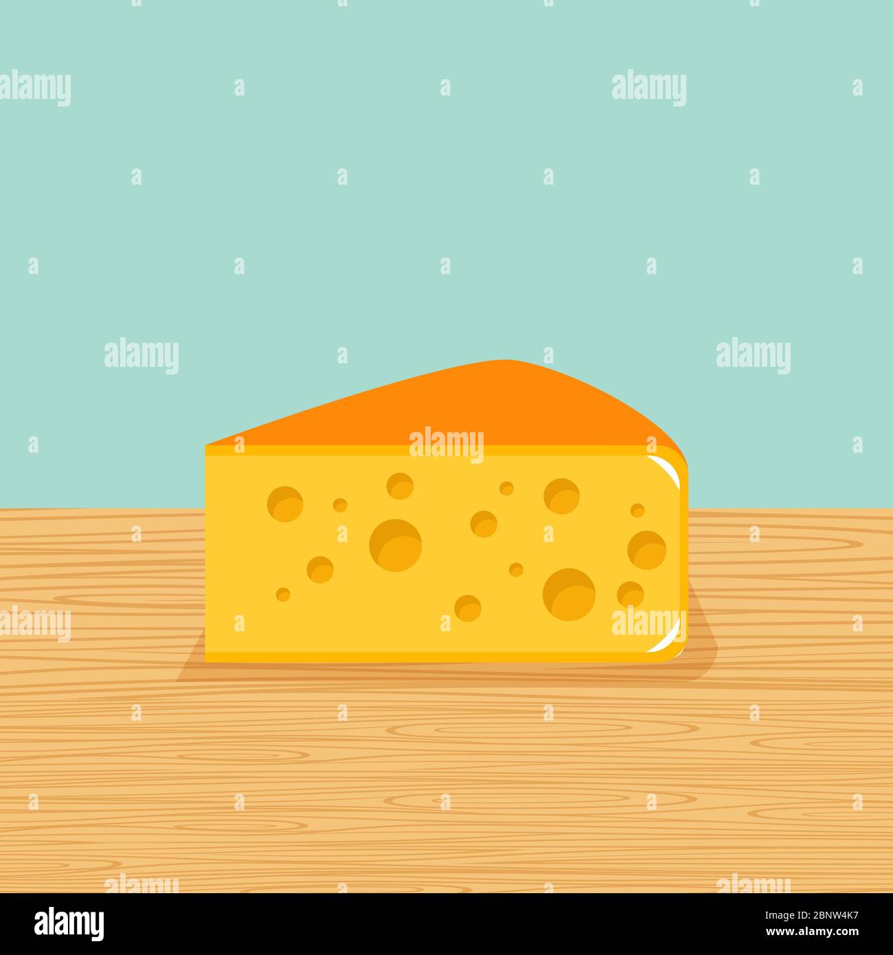 Table of cheese Stock Vector Images - Alamy