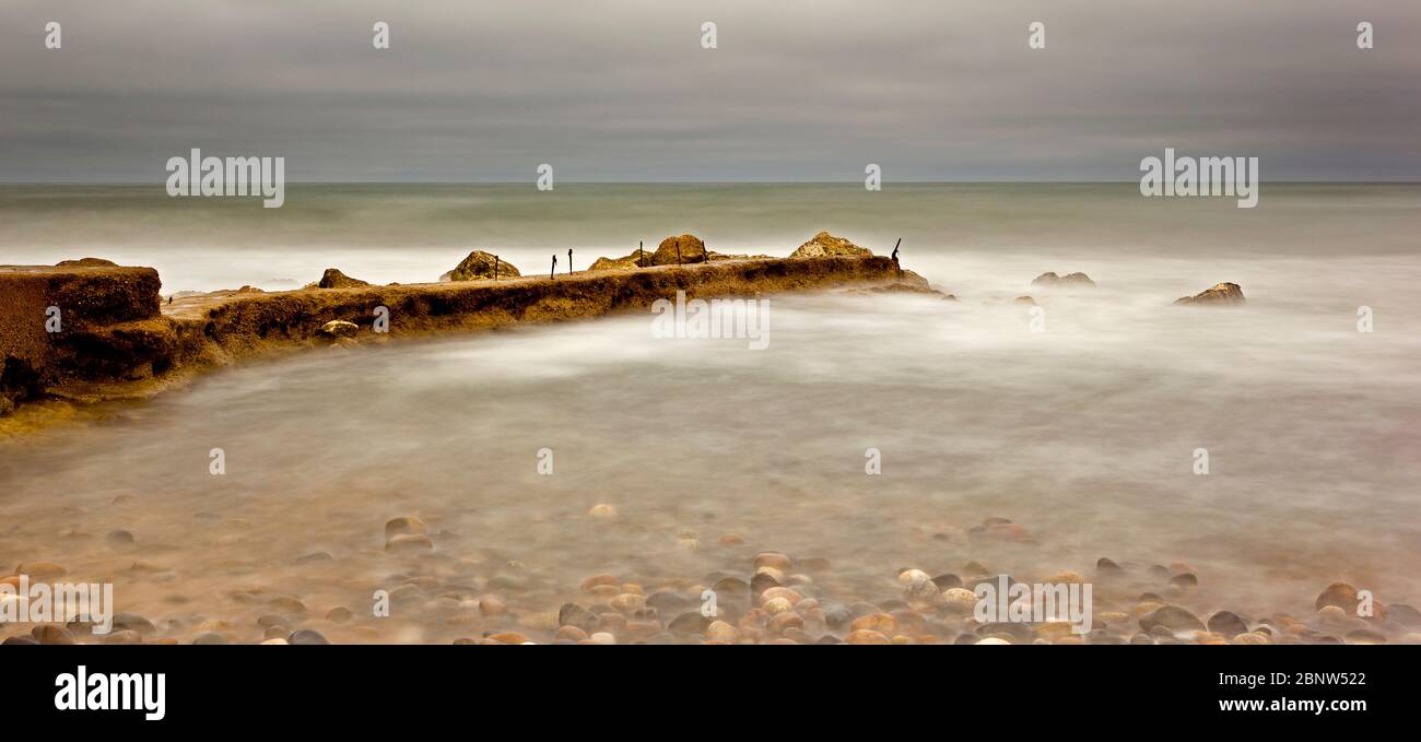 LONG EXPOSURE SEASCAPE Stock Photo - Alamy