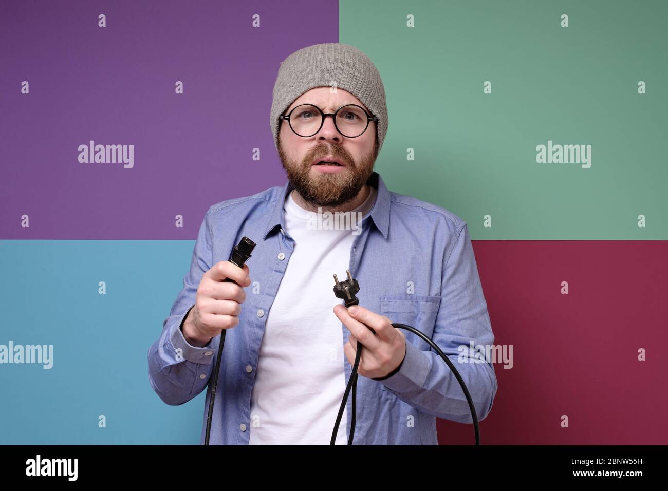 Plug hat hi-res stock photography and images - Alamy