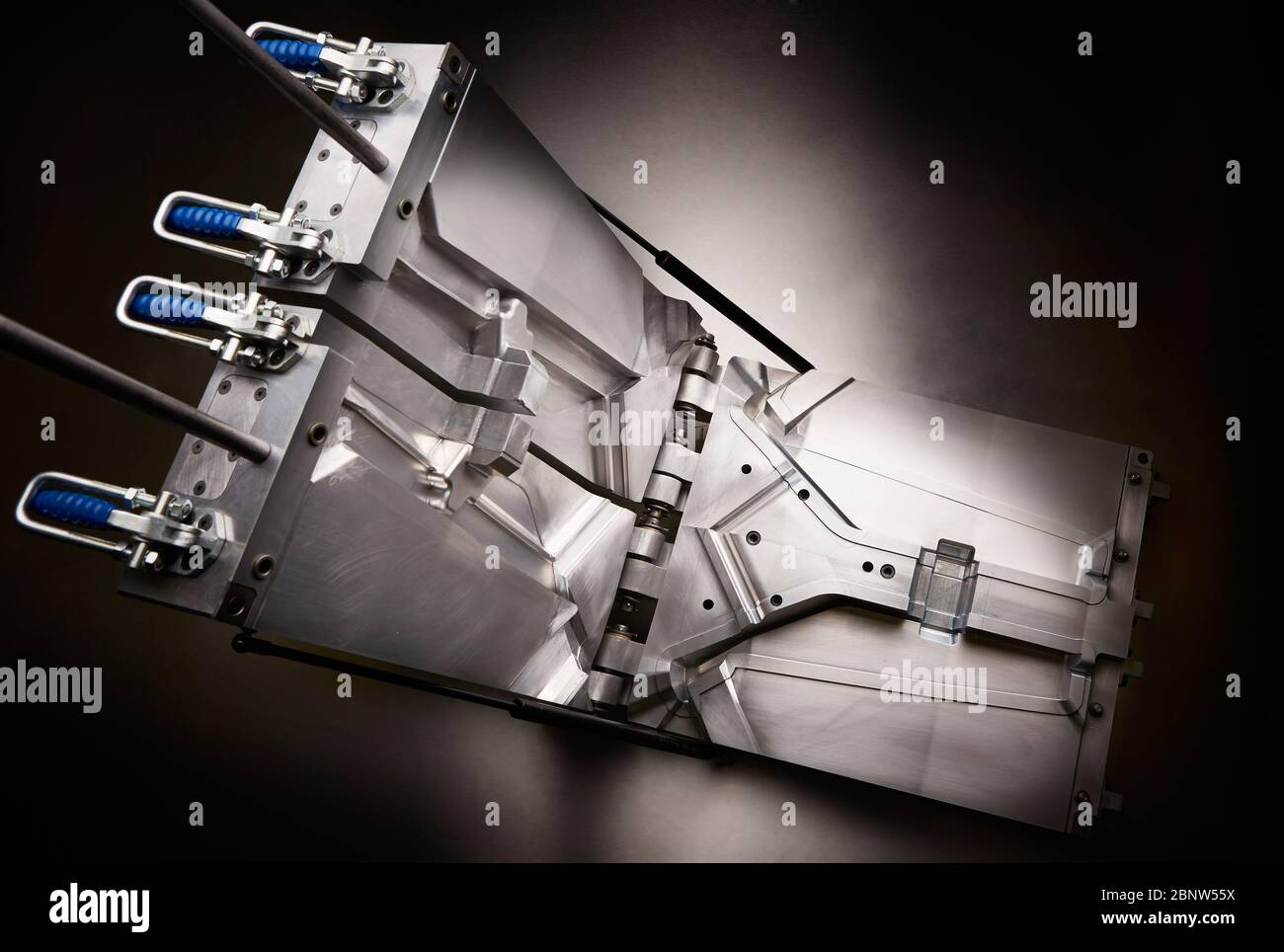 Press molding machine top view hi-res stock photography and images - Alamy