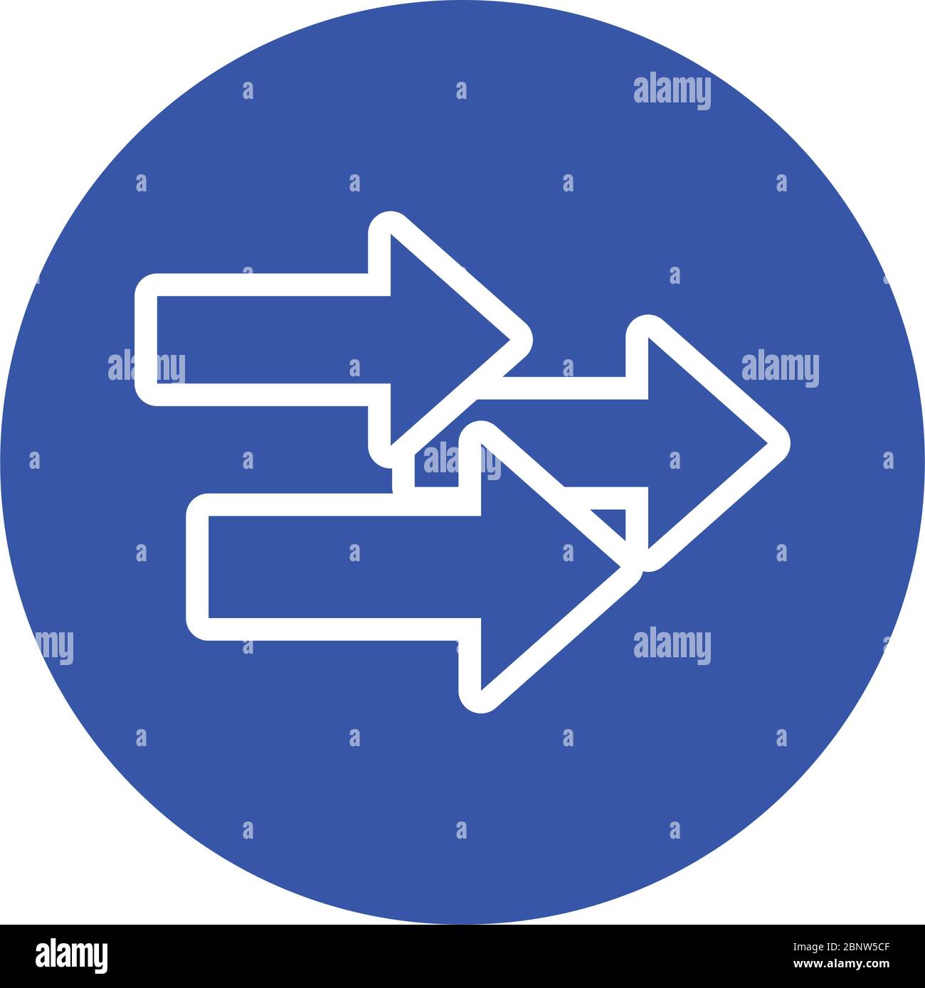 arrows index block style icon Stock Vector Image & Art - Alamy