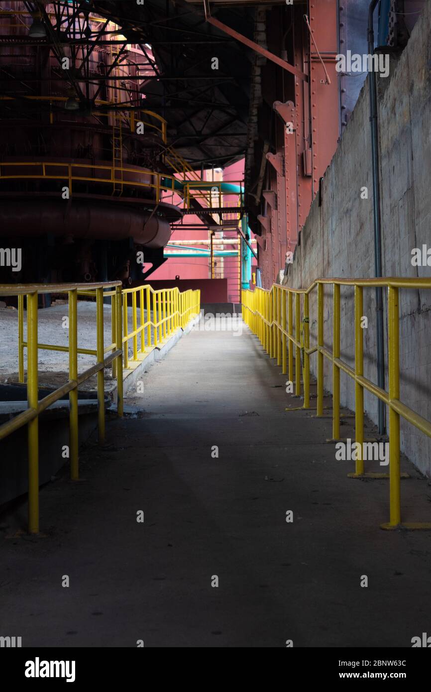 Sloss Furnaces National Historic Landmark, Birmingham Alabama USA ...