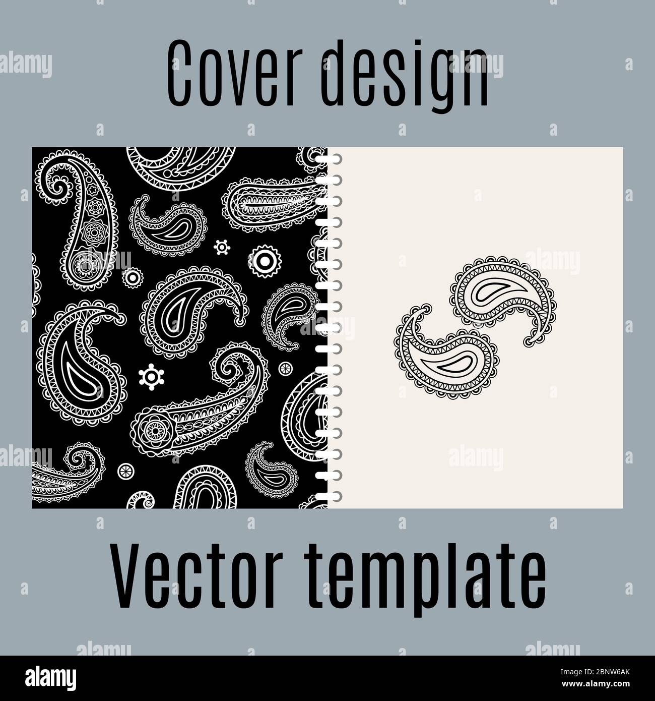 Indian Paisley Design Templates