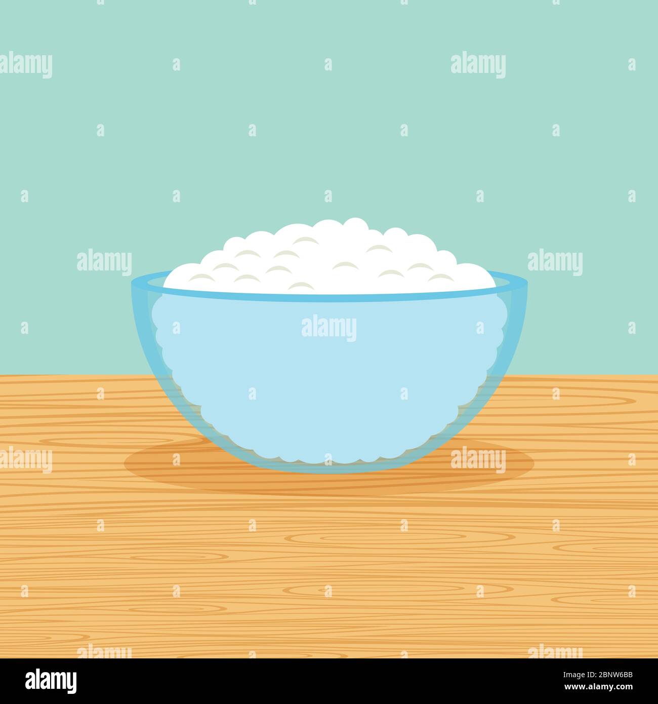 Curd spoon Stock Vector Images - Alamy