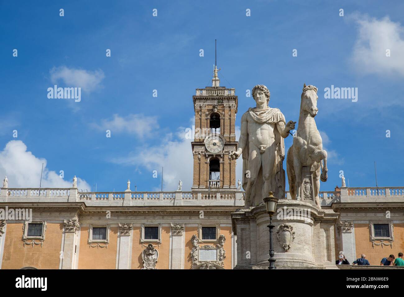 Rome, Italy - april 23, 2016: the Capitolium or Capitoline Hill, in ...