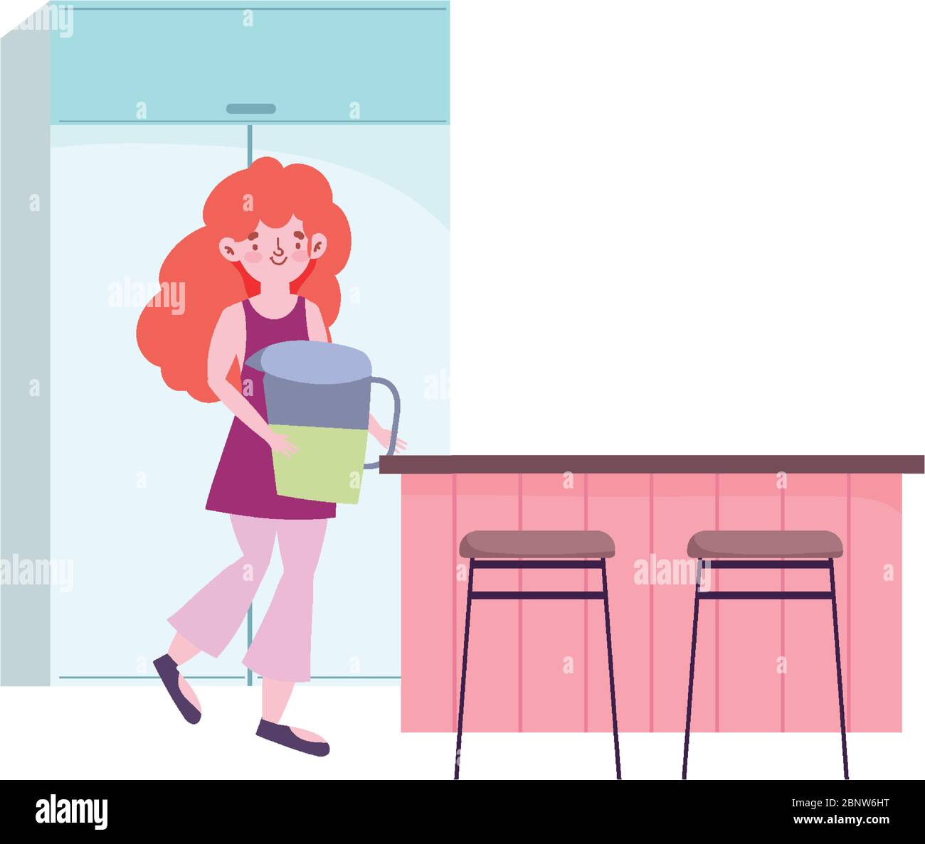 Gastronomy counter Stock Vector Images - Alamy