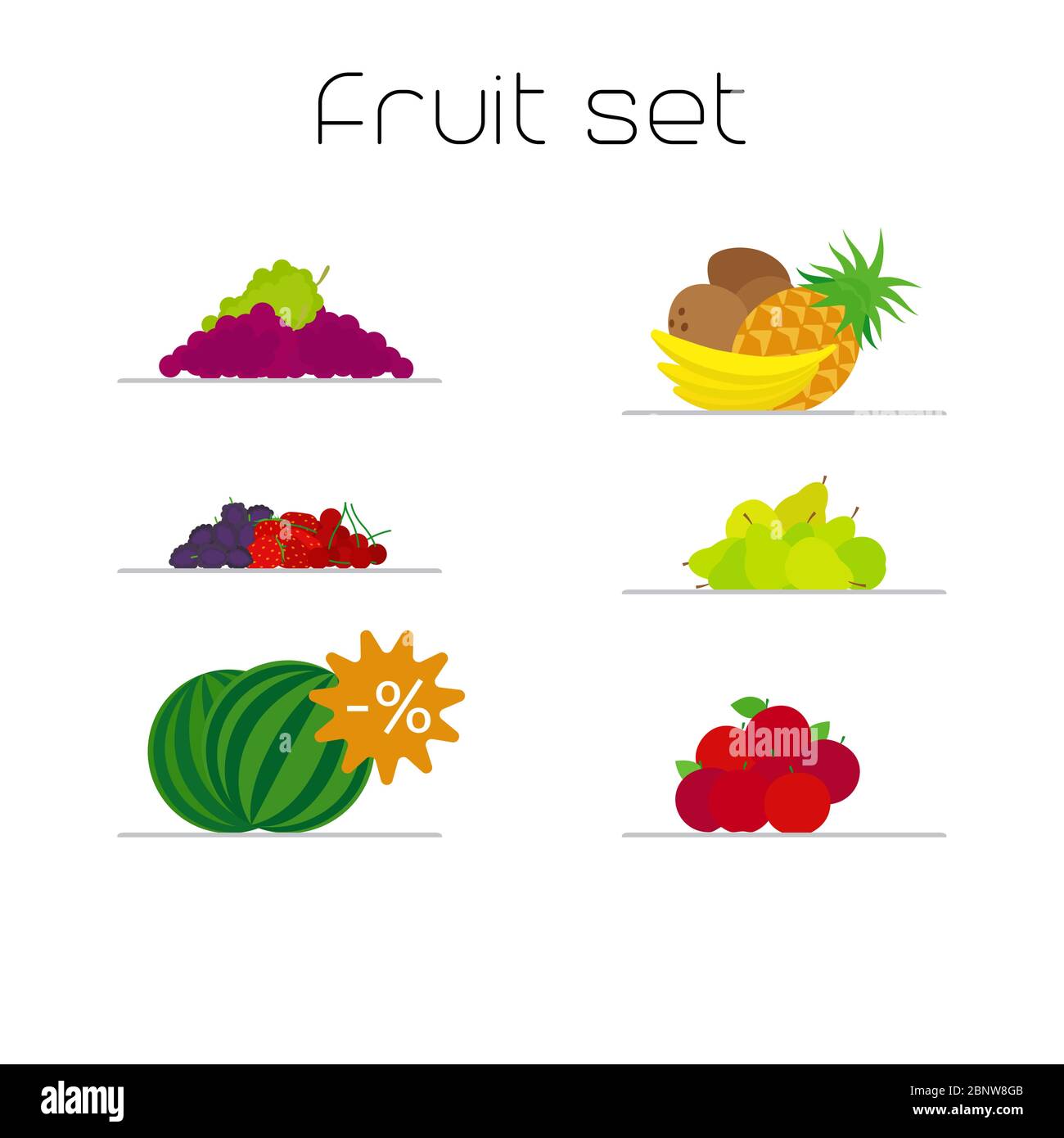 Fruits market tomato Stock Vector Images - Alamy