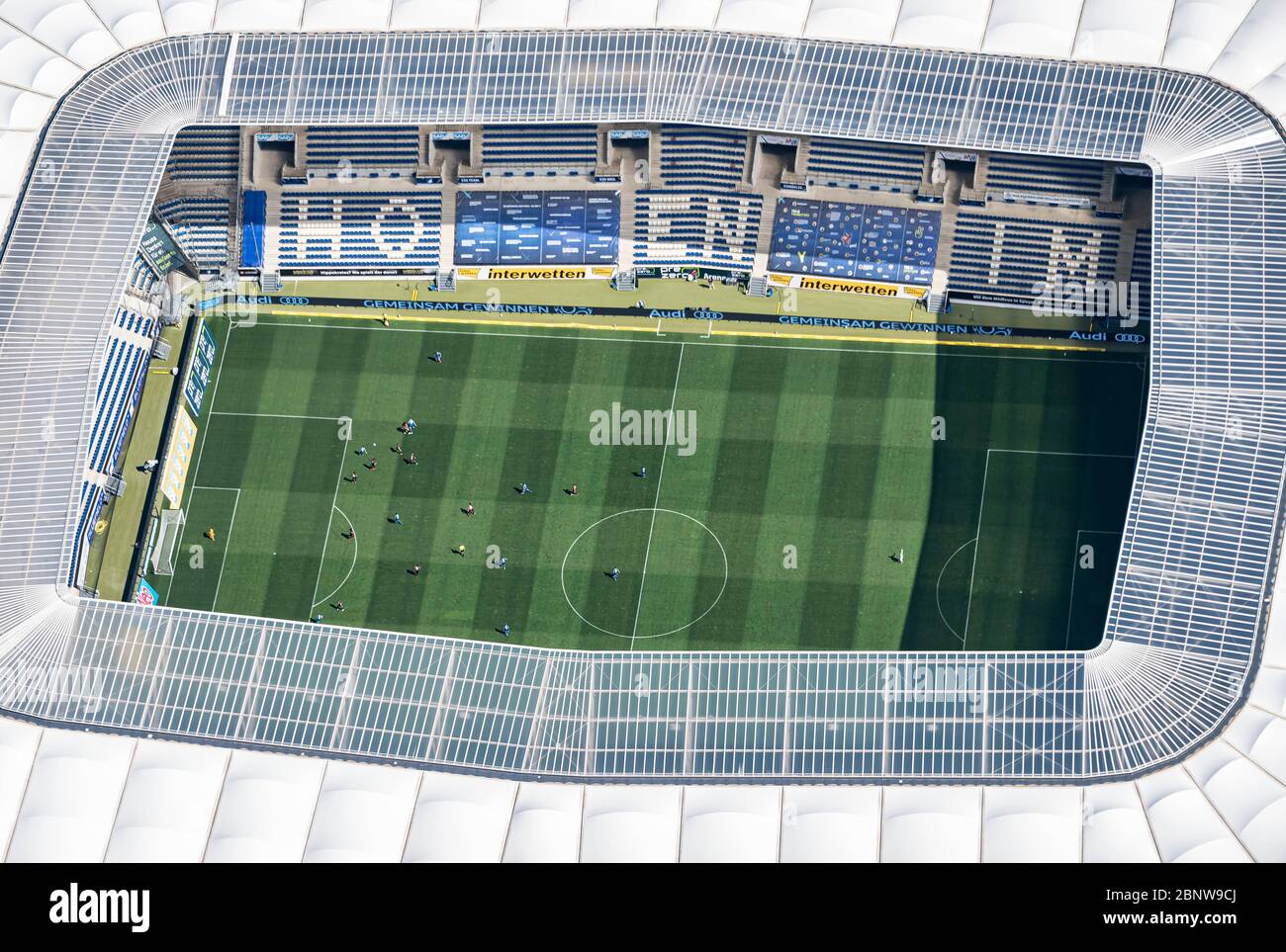 Aerial view of the prezero arena hi-res stock photography and images ...