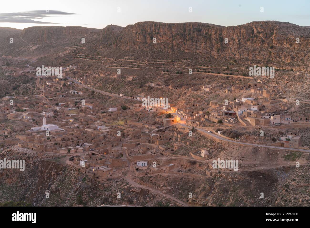 welcome in tunisia, welcome to the djebel dahar Stock Photo - Alamy