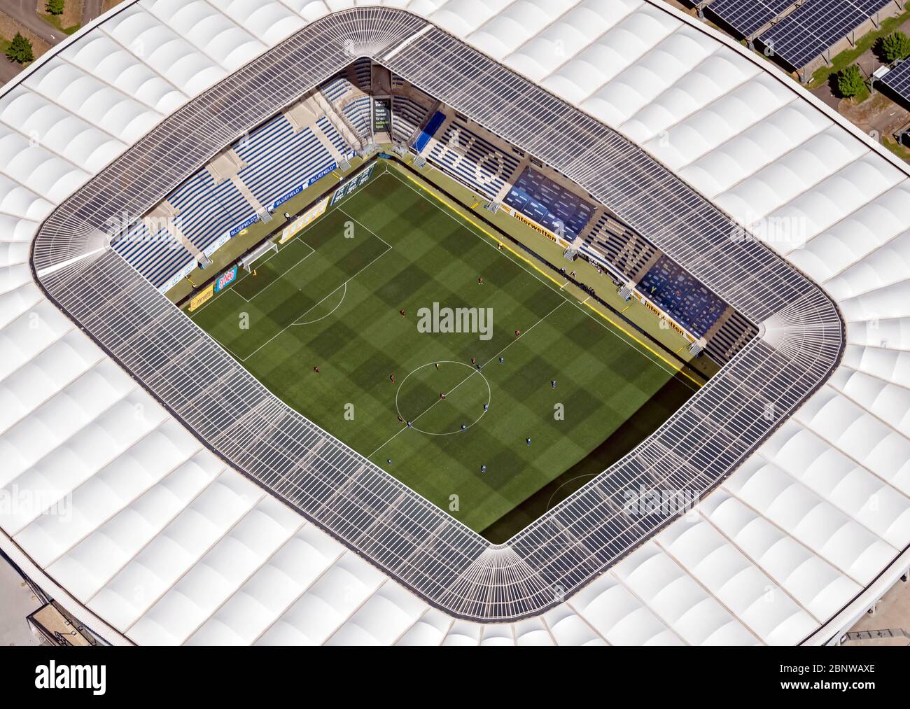 Aerial view of the prezero arena hi-res stock photography and images ...