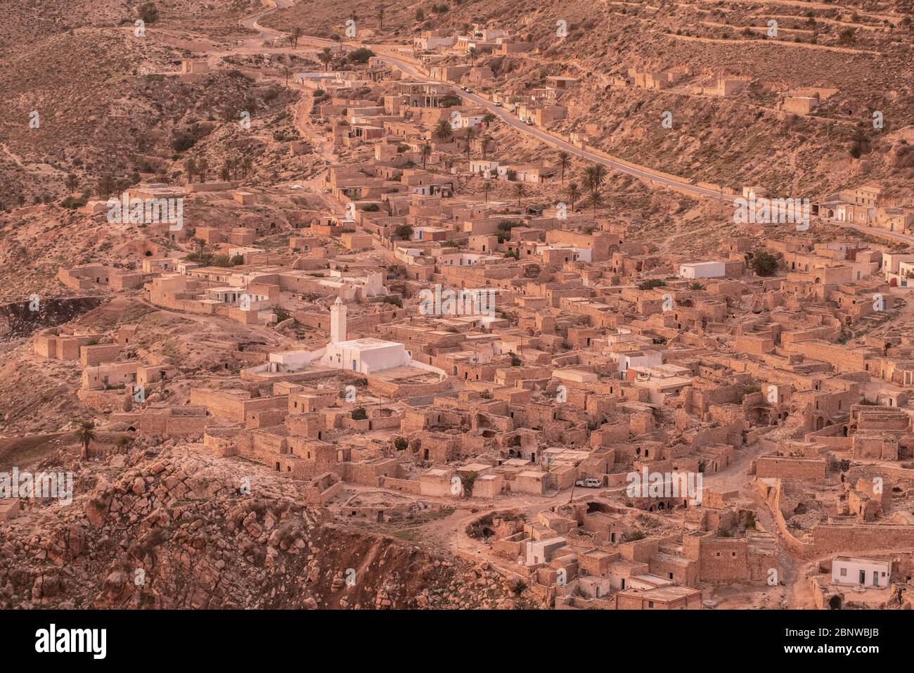 welcome in tunisia, welcome to the djebel dahar Stock Photo - Alamy