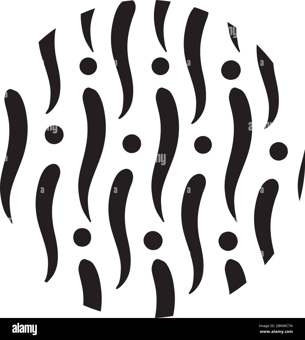 Repeating organic forms Stock Vector Images - Alamy
