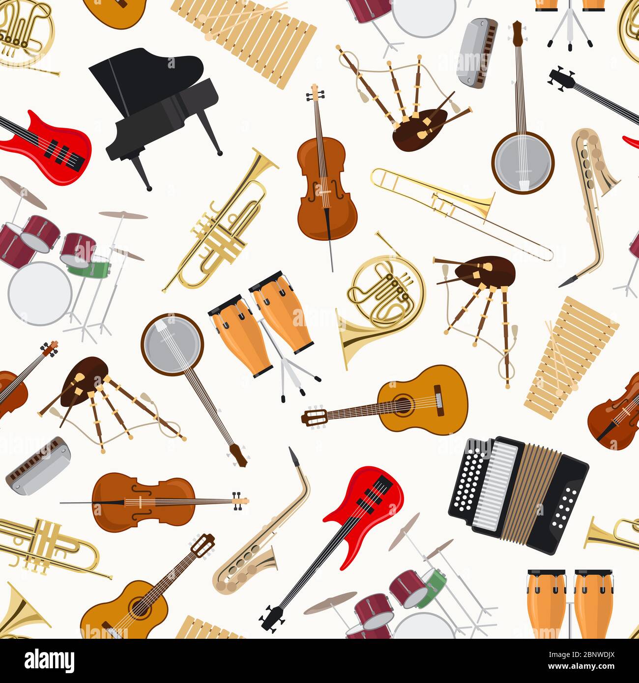 Electric Harmonica Stock Vector Images - Alamy