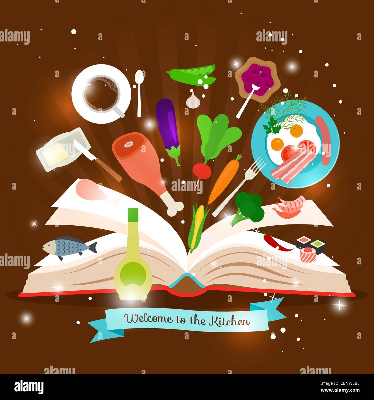 Ray butter Stock Vector Images - Alamy