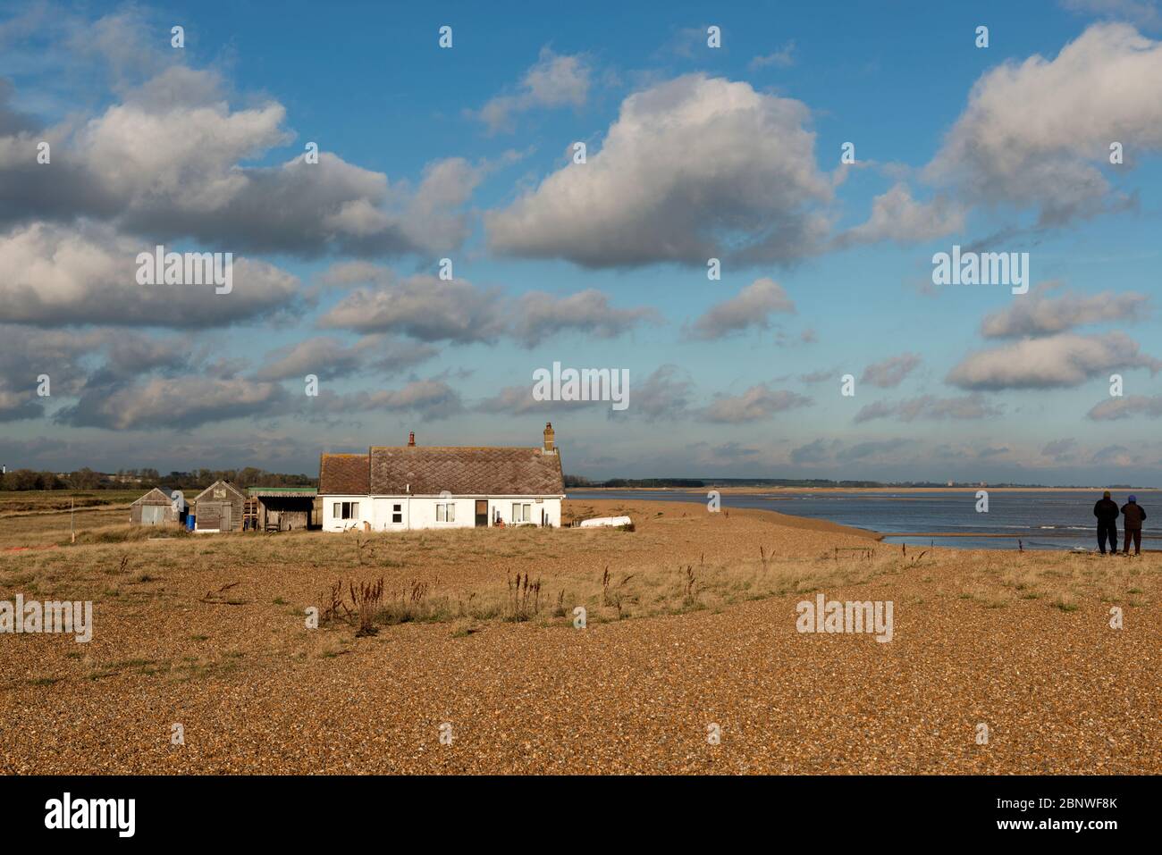 Shingle Street Suffolk England Stock Photo - Alamy