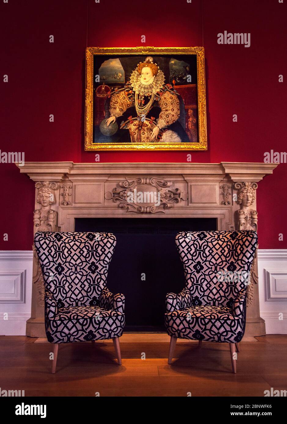 An interior of the queen's house in greenwich, London, UK Stock Photo ...