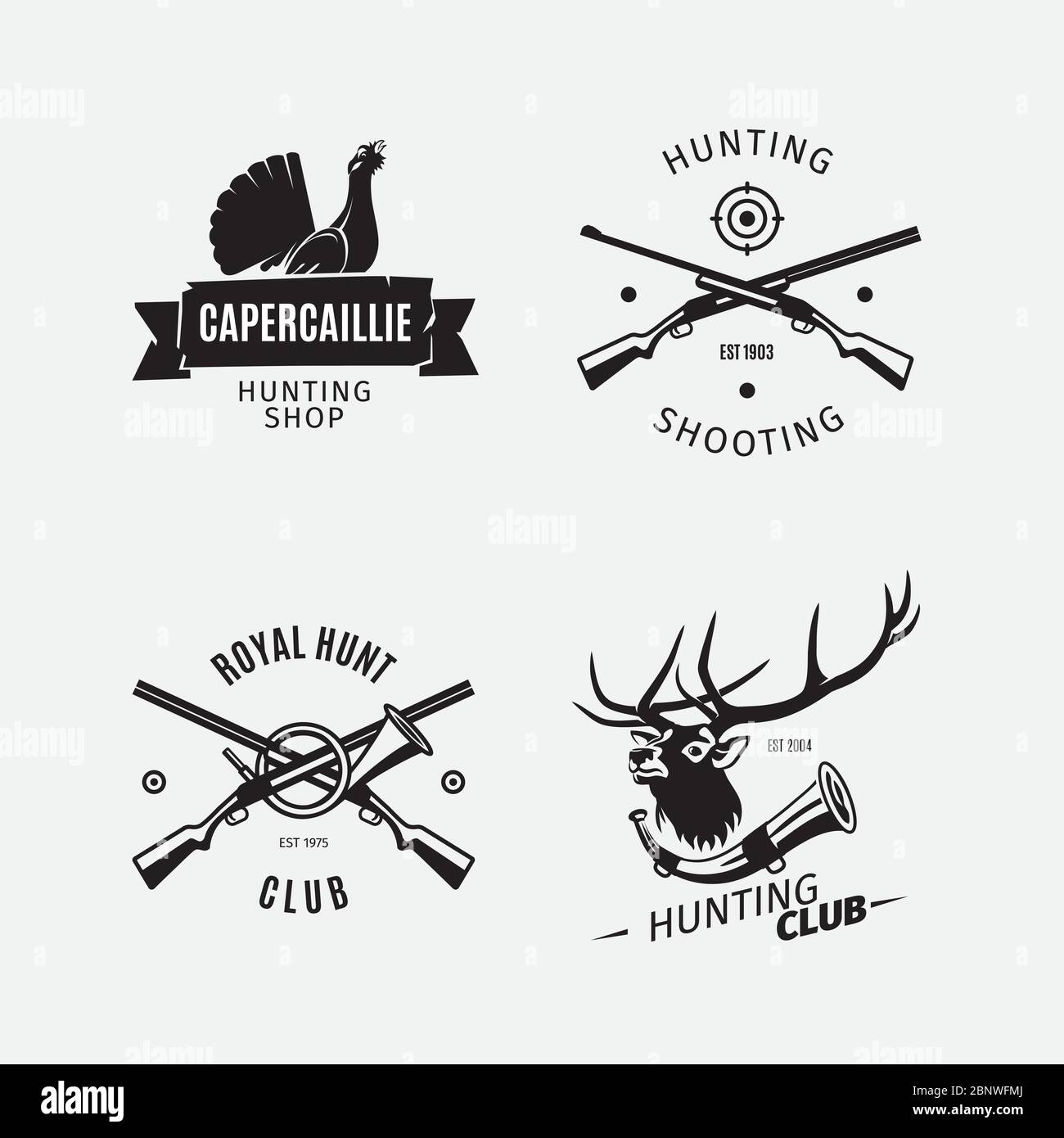 Wisconsin Deer Hunting Logo