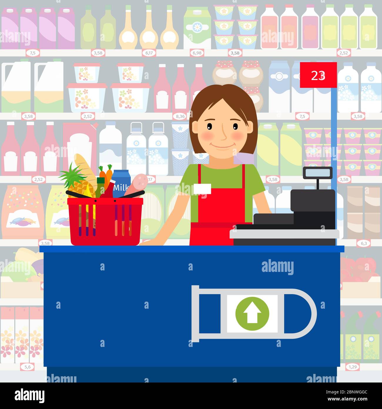 Grocery Store Cash Register Background at Lauren Ham blog