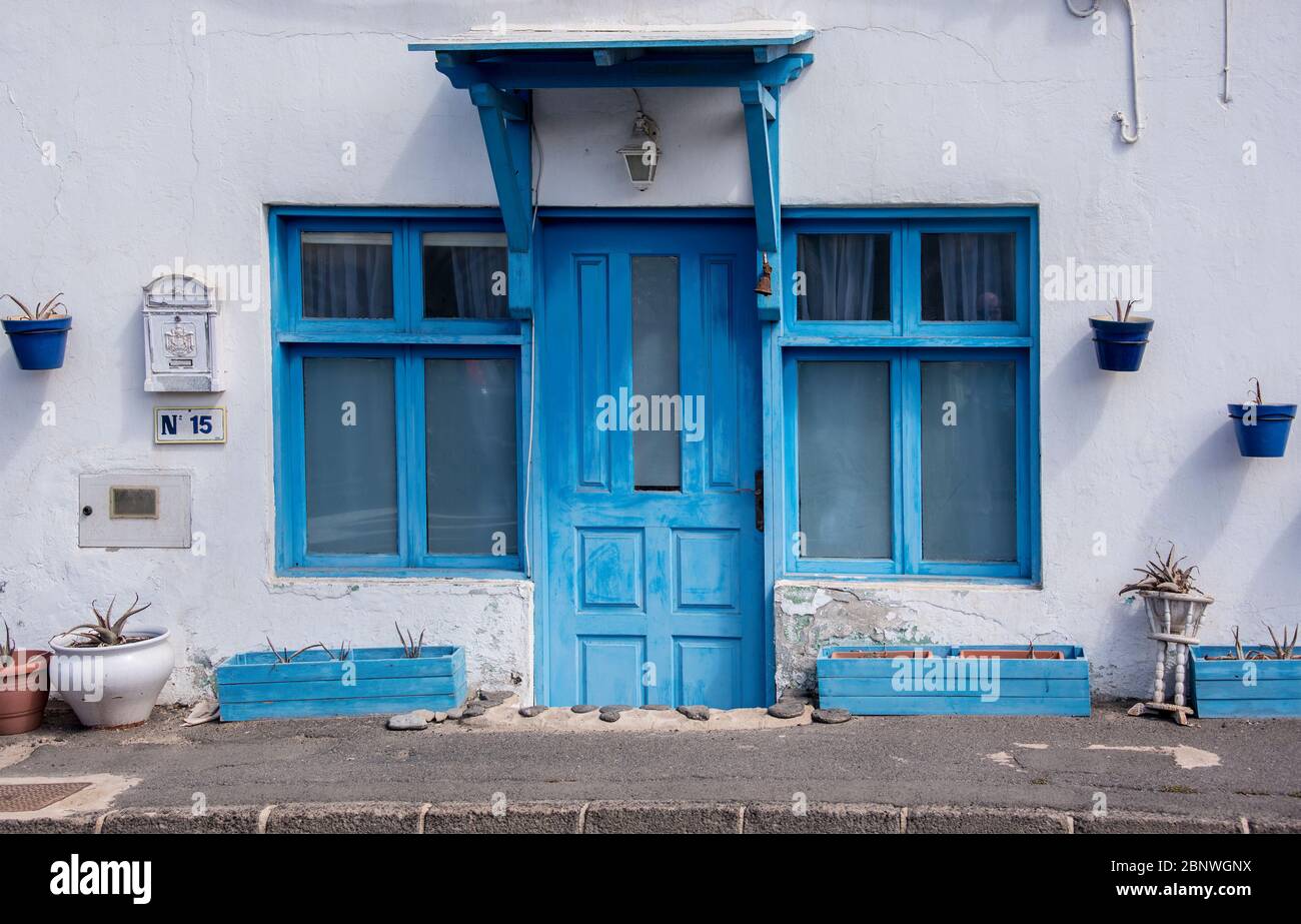 Typical architecture whitewashed walls hi-res stock photography and ...