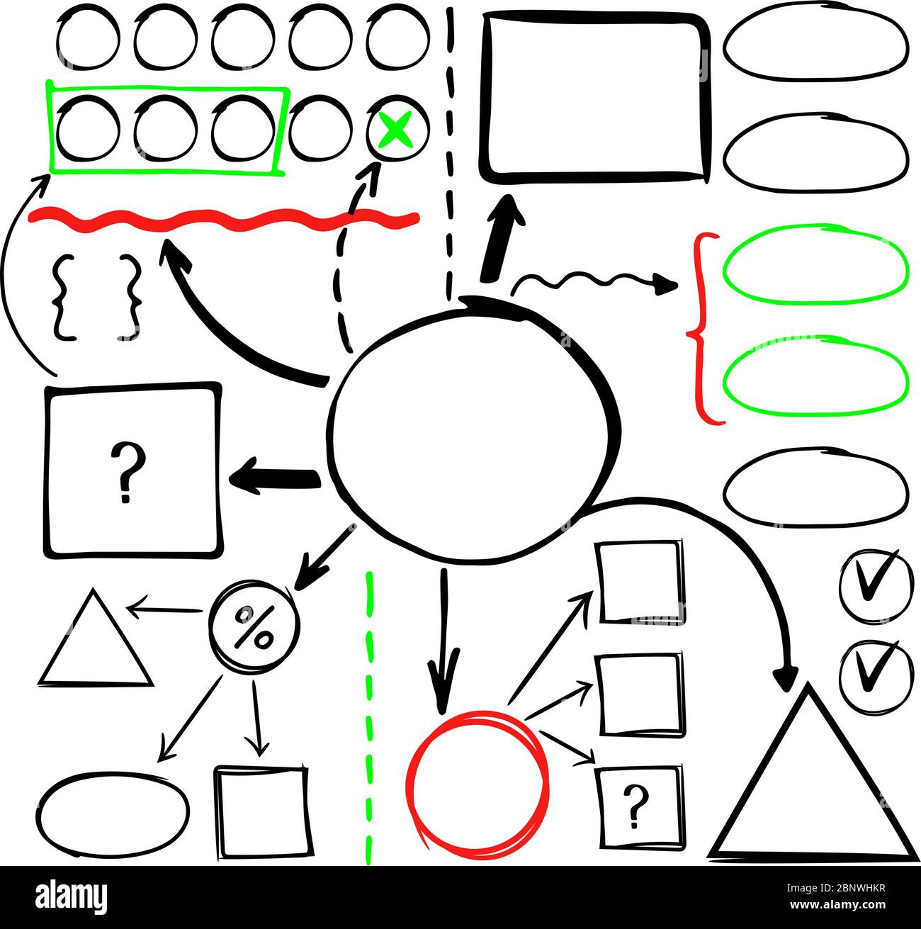 Mind Map Marker High Resolution Stock Photography and Images - Alamy